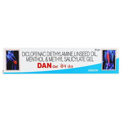DAN Gel 30gm Price, Uses, Side effects, Substitutes | Netmeds