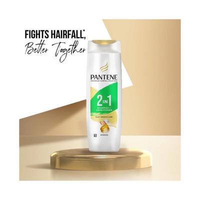 Buy Pantene Advanced Hairfall Solution, 2in1 Anti-Hairfall Silky Smooth ...