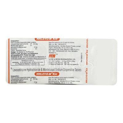 Hhlevo M Kid Tablet 10'S Price, Uses, Side effects, Substitutes | Netmeds