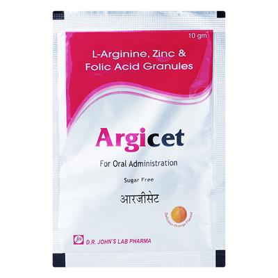 Buy Argicet Sugar Free Delicious Orange Flavour Granules 10gm Online at ...