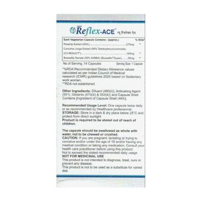 REFLEX ACE NEW NUTRACEUTICAL Capsule 14's