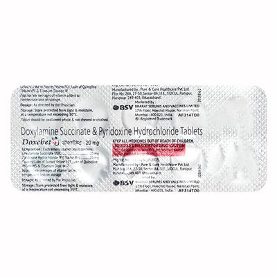 Buy DOXEBET 20 Tablet 10's Online at Upto 25% OFF | Netmeds