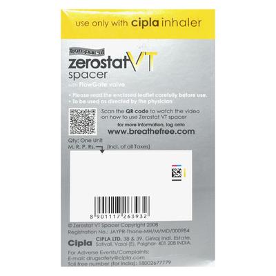Buy Zerostat VT Spacer Device 1's Online at Upto 25% OFF | Netmeds