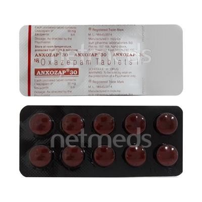 Anxozap 30mg Tablet 10'S - Price, Uses, Side Effects, and Substitutes ...