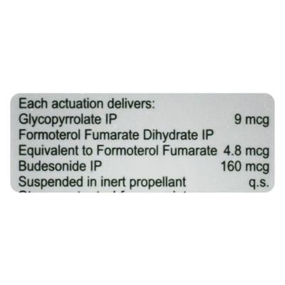 FORGLYN PLUS Inhaler 120md - Price, Uses, Side Effects | Netmeds
