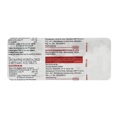 Buy Doverin M Tablet 10'S Online at Upto 25% OFF | Netmeds
