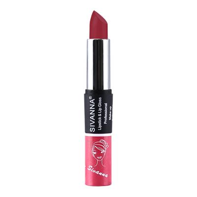 Buy Sivanna Colors 2 in 1 Lipstick & Lip Gloss - DK061 21 20 gm Online ...