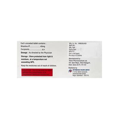 BILASET 40 Tablet 10's