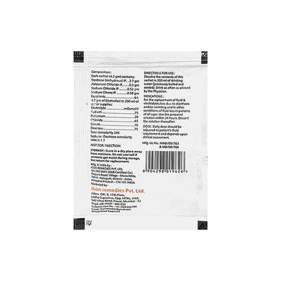 ELECTROFAST ORANGE FLAVOUR Sachet 4.2gm Price, Uses, Side effects ...