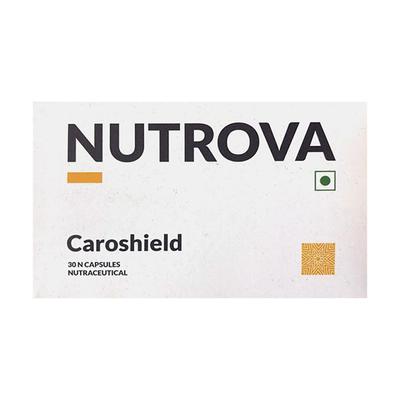 NUTROVA CAROSHIELD NUTRACEUTICAL VEG Capsule 30's