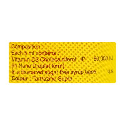 KALCURE D3 NANO SHOTS Oral Solution 4ml : Uses, Side Effects, Price ...