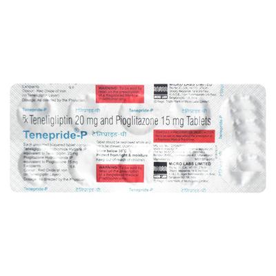 Buy TENEPRIDE P Tablet 10's Online at Upto 25% OFF | Netmeds