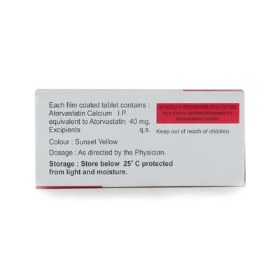 Dysliptin 40mg Tablet 10'S : Uses, Side Effects, Price | Netmeds
