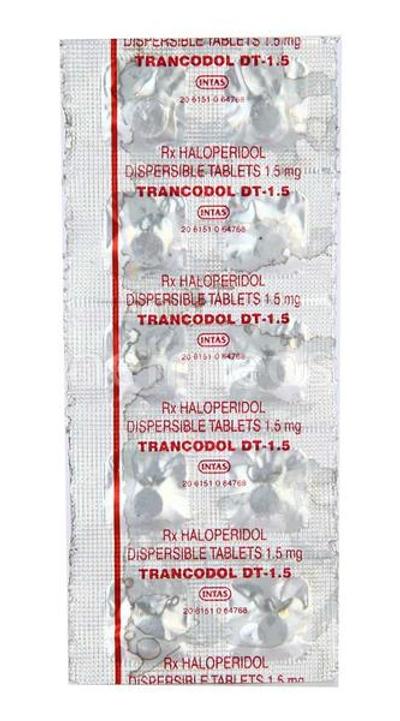 Trancodol DT 1.5mg Tablet 10'S - Price, Uses, Side Effects, and ...