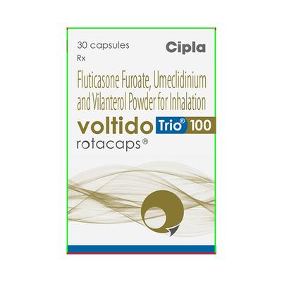 Buy VOLTIDO TRIO 100 Rotacap 30's Online | Netmeds