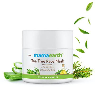 Buy Mamaearth Tea Tree Face Mask 100 gm Online at Discounted Price ...