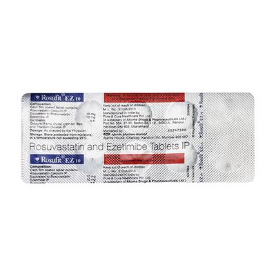 Buy ROSUFIT EZ 10 Tablet 10's Online | Netmeds