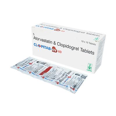CLOPITAB CV 40 Tablet 10's