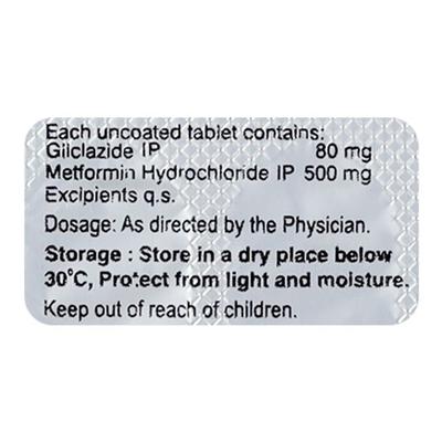 GLICLA DM FORTE Tablet 10's : Price, Uses, Side Effects | Netmeds