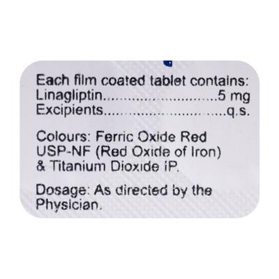 LINAPIL 5 Tablet 10's - Price, Uses, Side Effects | Netmeds