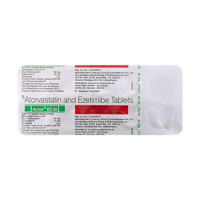 AZTOR EZ 40mg Tablet 10's