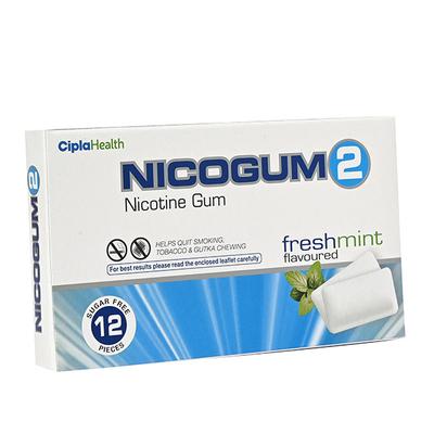 NICOGUM FRESHMINT SUGAR FREE 2 Gum 12's : Uses, Side Effects, Price ...