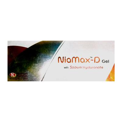 Buy NIAMAX D WITH SODIUM HYALURONATE Gel 20g Online at Upto 25% OFF ...