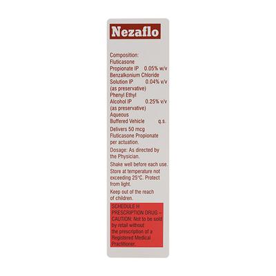 Buy NEZAFLO Nasal Spray 120md Online at Upto 25% OFF | Netmeds