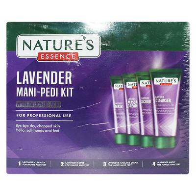 Buy Nature's Essence Lavender Mani-Pedi Kit with Salicylic Acid 400 gm ...