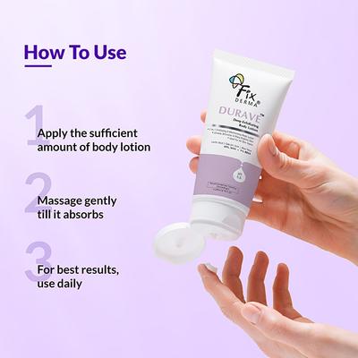 Buy Fixderma Durave 10% AHA + 1% BHA Deep Exfoliating Body Lotion with ...