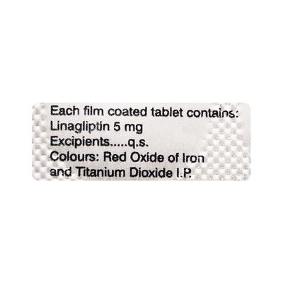 LINANAT 5 Tablet 10s's : Price, Uses, Side Effects | Netmeds