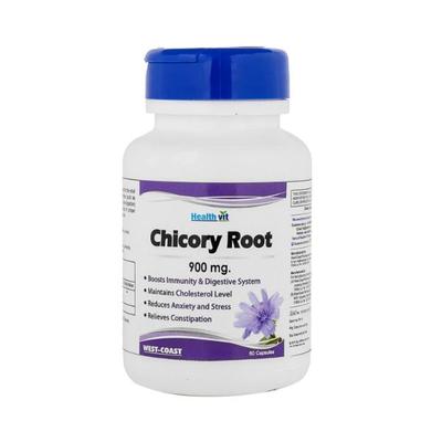 Buy Healthvit Chicory Root Capsules For Immunity Booster 60's Online at ...