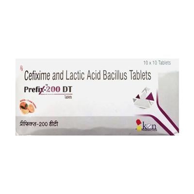 PREFIX 200 DT Delicious Orange Flavour Tablet 10's : Price, Uses, Side ...