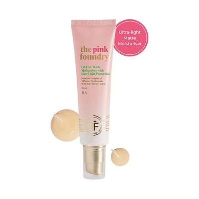Buy The Pink Foundry Oil Free Matte Moisturiser with Blue Light ...