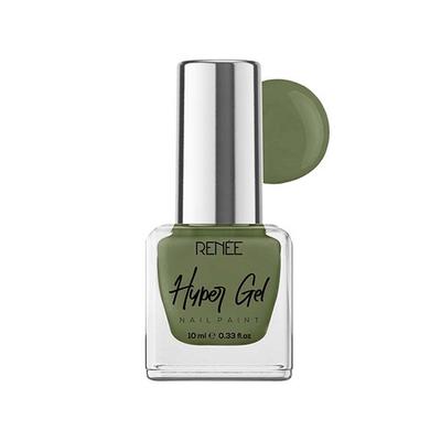 Buy RENEE Hyper Gel Nail Paint - Olive Green 10 ml Online at Discounted ...
