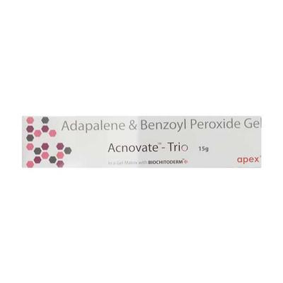 Buy Acnovate Trio Gel 15gm Online at Upto 25% OFF | Netmeds