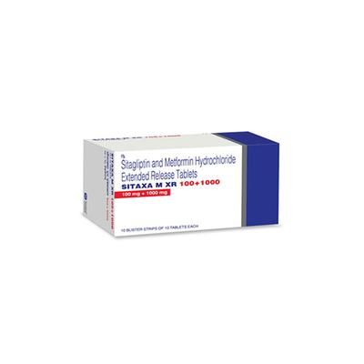 Buy SITAXA M XR 100+1000 Tablet 10's Online at Upto 25% OFF | Netmeds