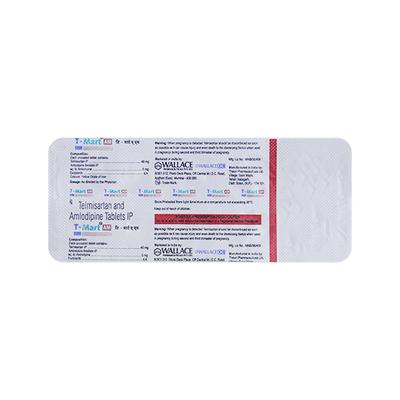 Buy T Mart AM 5mg/40mg Tablet 10'S Online at Upto 25% OFF | Netmeds
