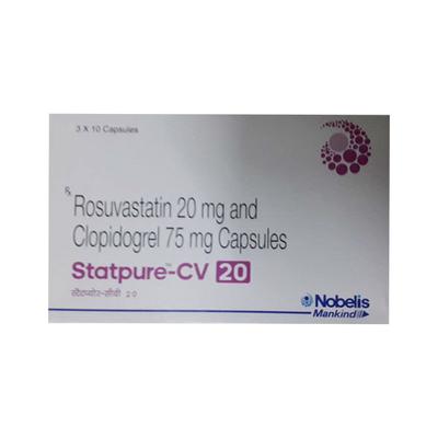 Buy STATPURE CV 20 Capsule 10's Online at Upto 25% OFF | Netmeds