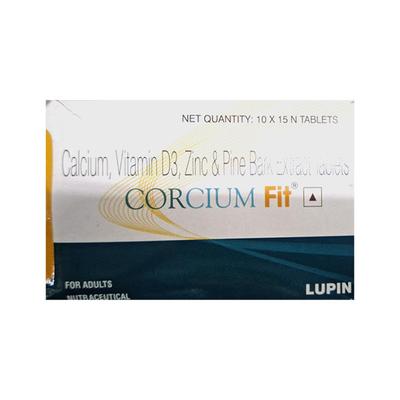 Buy CORCIUM FIT Tablet 15's Online | Netmeds