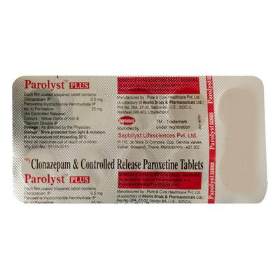 PAROLYST PLUS Tablet 10's - Price, Uses, Side Effects, and Substitutes ...