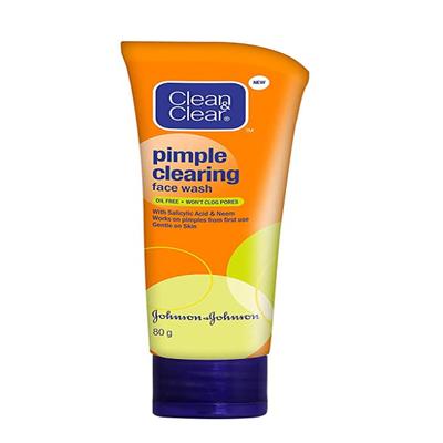 Buy New Clean & Clear Pimple Clearing Face Wash 80 gm Online at Best ...