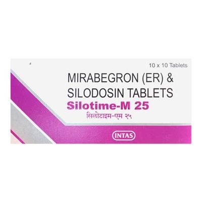 SILOTIME M 25 Tablet 10's Price, Uses, Side effects, Substitutes | Netmeds
