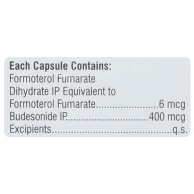 Buy PULMOSMART 400 Capsule 30's Online at Upto 25% OFF | Netmeds