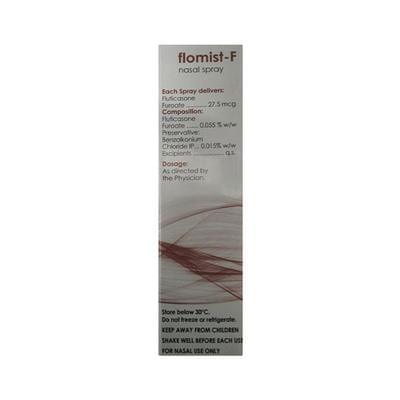 FLOMIST F Nasal Spray 120md - Price, Uses, Side Effects | Netmeds