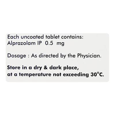 Anxit 0.5mg Tablet 15'S - Price, Uses, Side Effects, and Substitutes ...