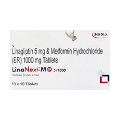 Buy LINANEXT M ER 1000 Tablet 10's Online at Upto 25% OFF | Netmeds