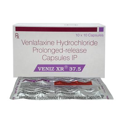 Veniz XR 37.5mg Capsule 10'S : Price, Uses, Side Effects | Netmeds