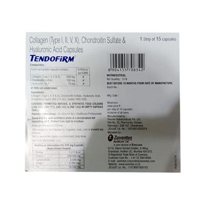 Tendofirm Capsule 15'S - Price, Uses, Side Effects | Netmeds