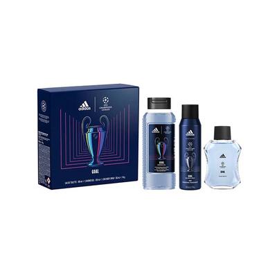 Adidas UEFA Champions League Goal Gift Set (EDT 100ml + Deo Spray 150ml ...